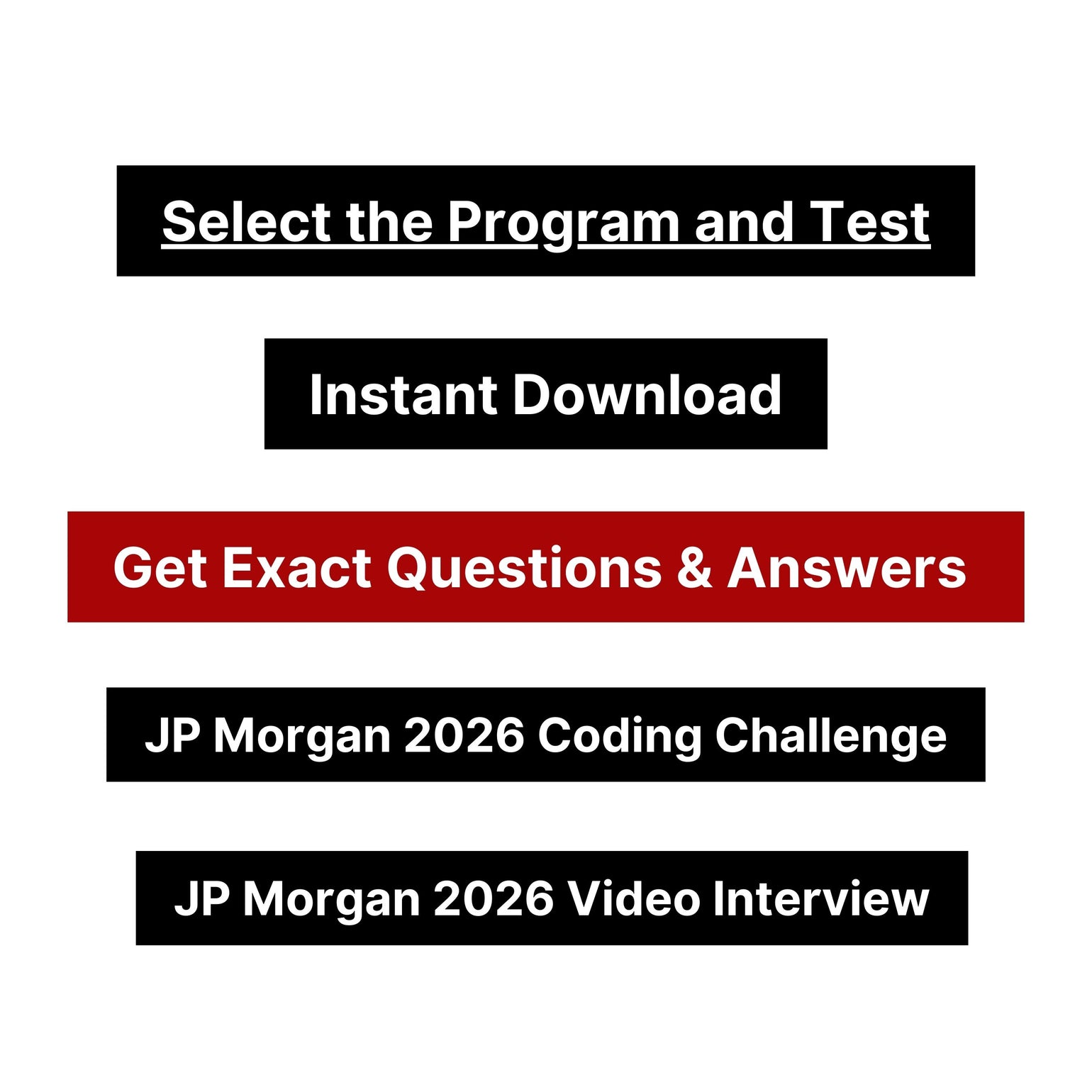 Get 2026 JP Morgan HireVue Video Interview and Coding Test Answers – Offer