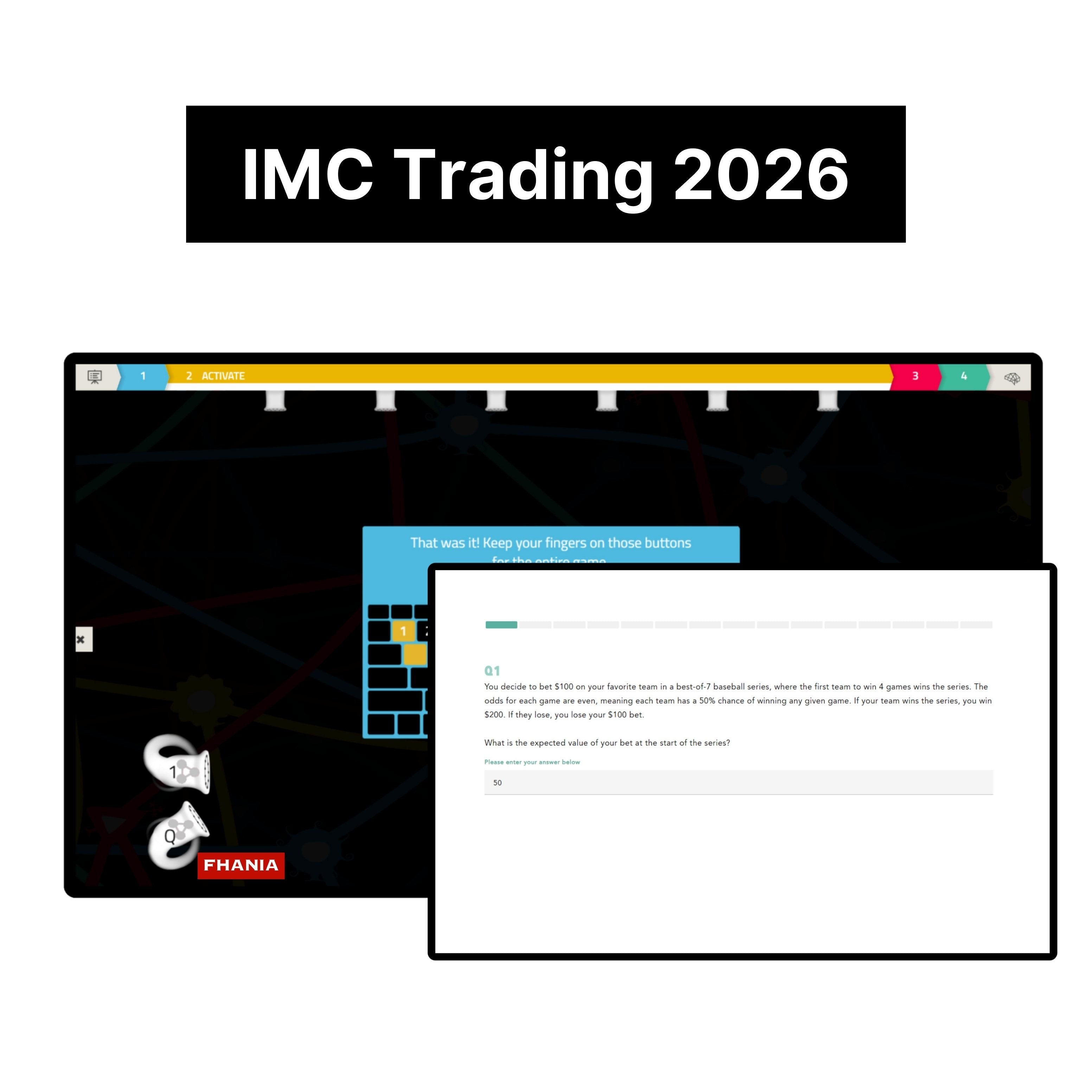 Get 2026 IMC Trading Assessment BrainsFirst Games NeurOlympics Answer ...