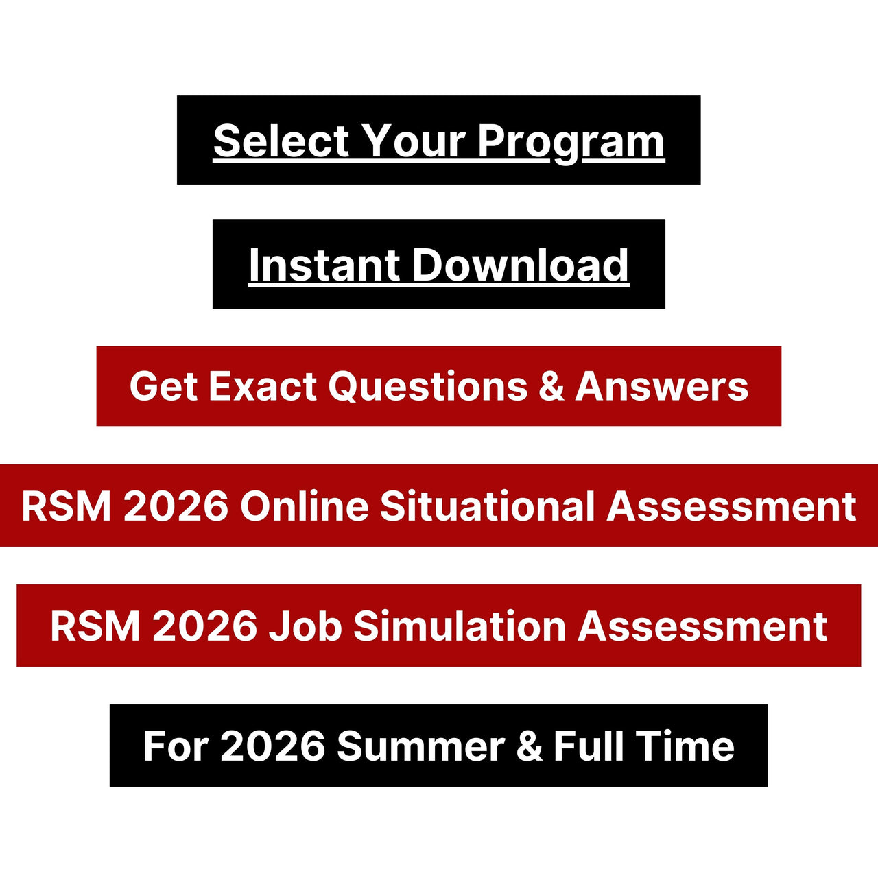 Get 2026 RSM Online Situational Assessment and Job Simulation Answers ...