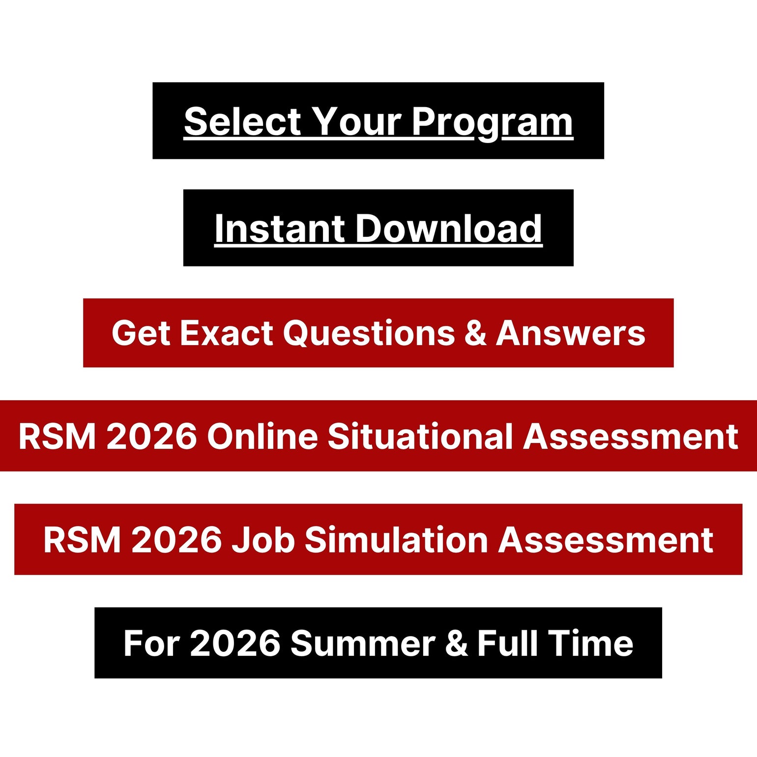Get 2026 RSM Online Situational Assessment and Job Simulation Answers ...