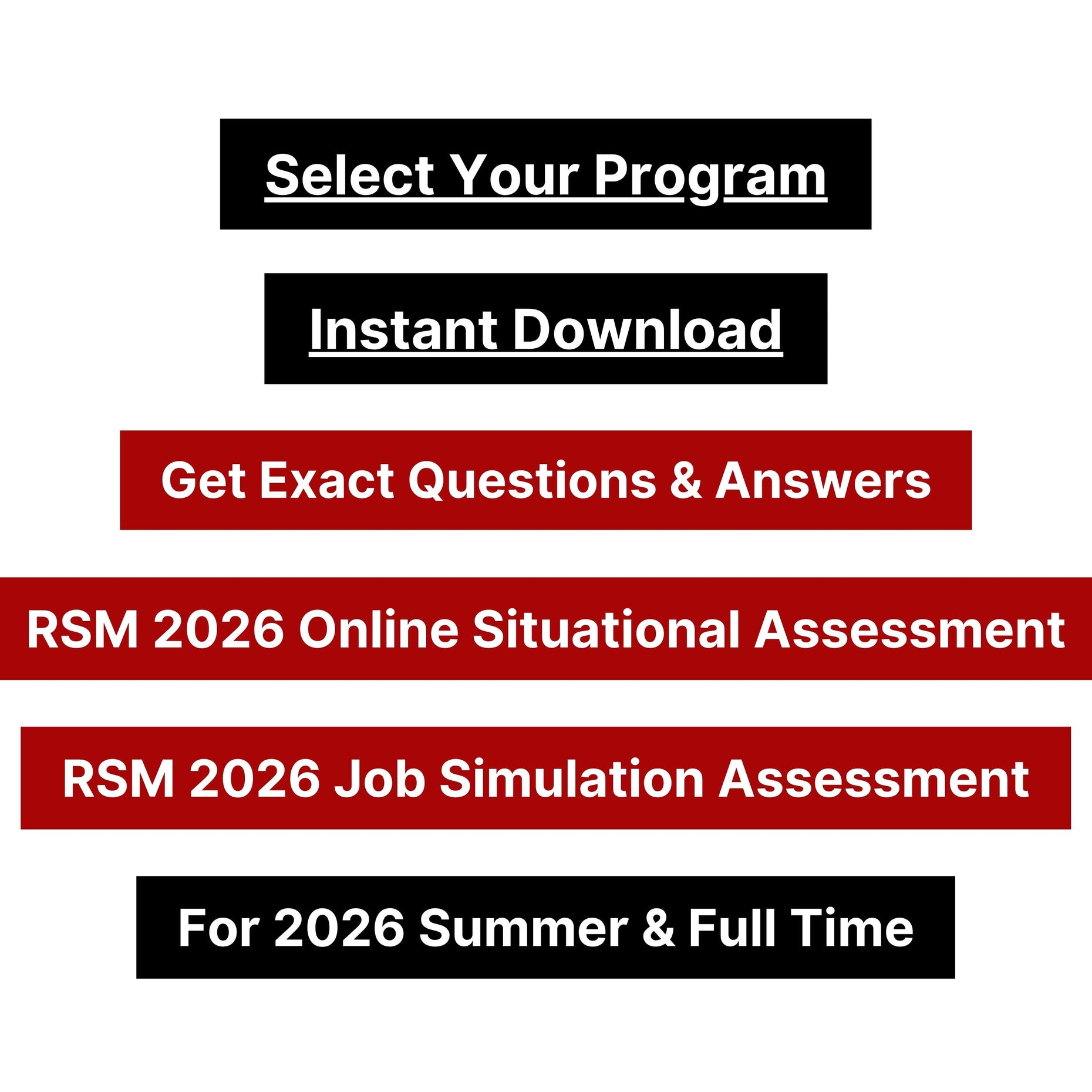 Get 2026 RSM Online Situational Assessment and Job Simulation Answers ...