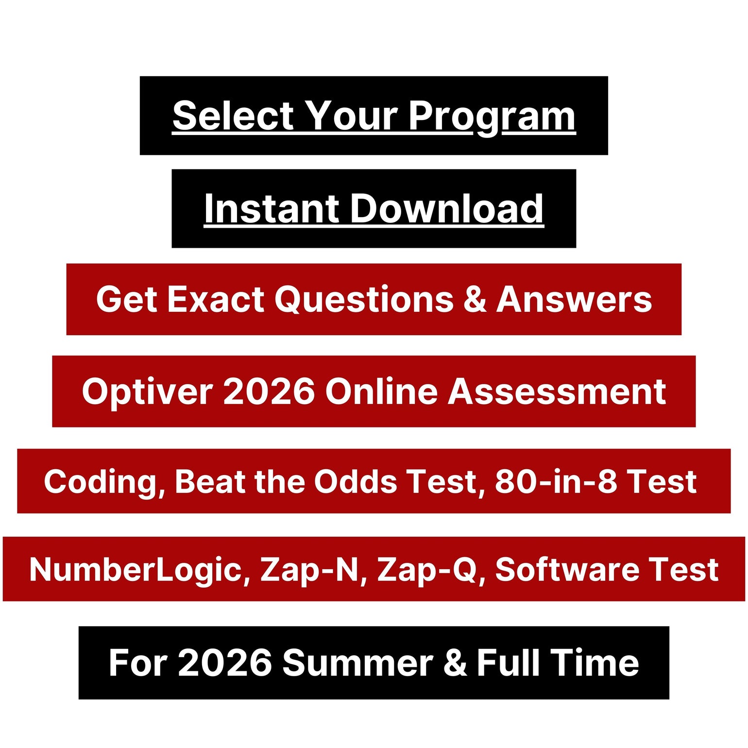 Get 2026 Optiver Online Assessment Exact Questions & Answers – Offer