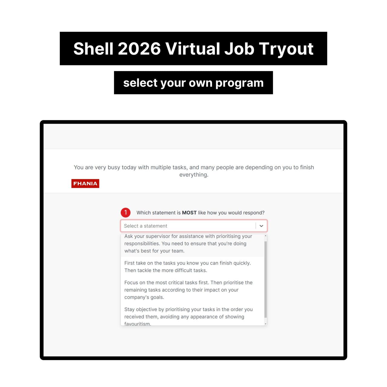Get 2026 Shell Virtual Job Tryout and On-demand Interview Tutorials – Offer