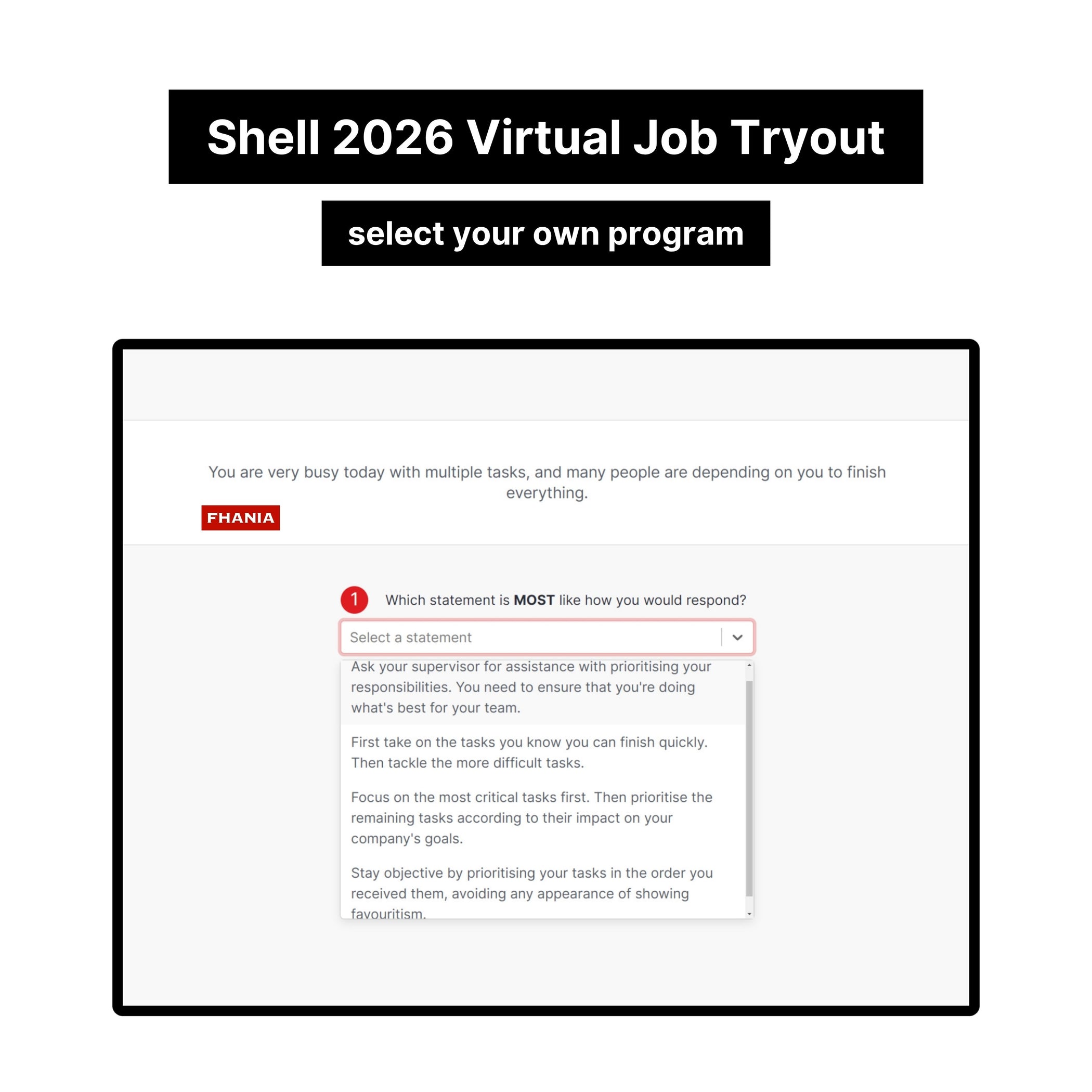 Get 2026 Shell Virtual Job Tryout and On-demand Interview Tutorials – Offer