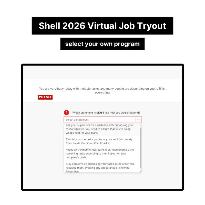 Get 2026 Shell Virtual Job Tryout and On-demand Interview Tutorials – Offer