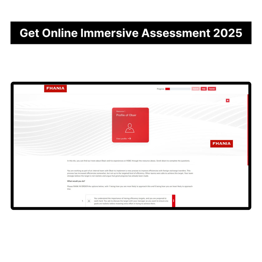Get HSBC Online Assessment 2025: Exact Questions & Full Answers – Offer